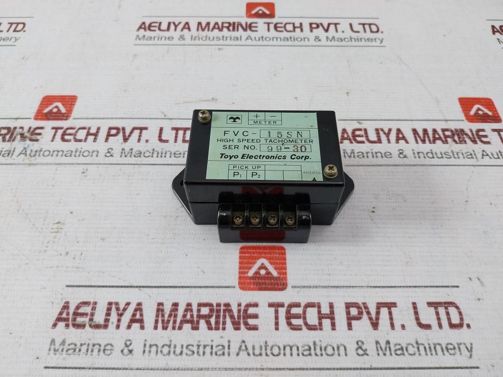 Toyo Electronics Fvc-15Sn High Speed Tachometer – Aeliya Marine Tech
