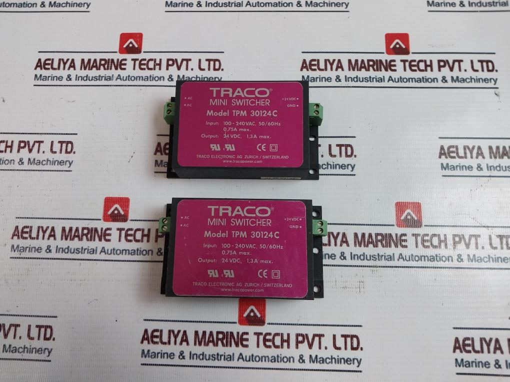 Traco Electronic Tpm 30124C Mini Switcher 100-240 Vac 50/60 Hz 0.75A M – Aeliya Marine Tech®