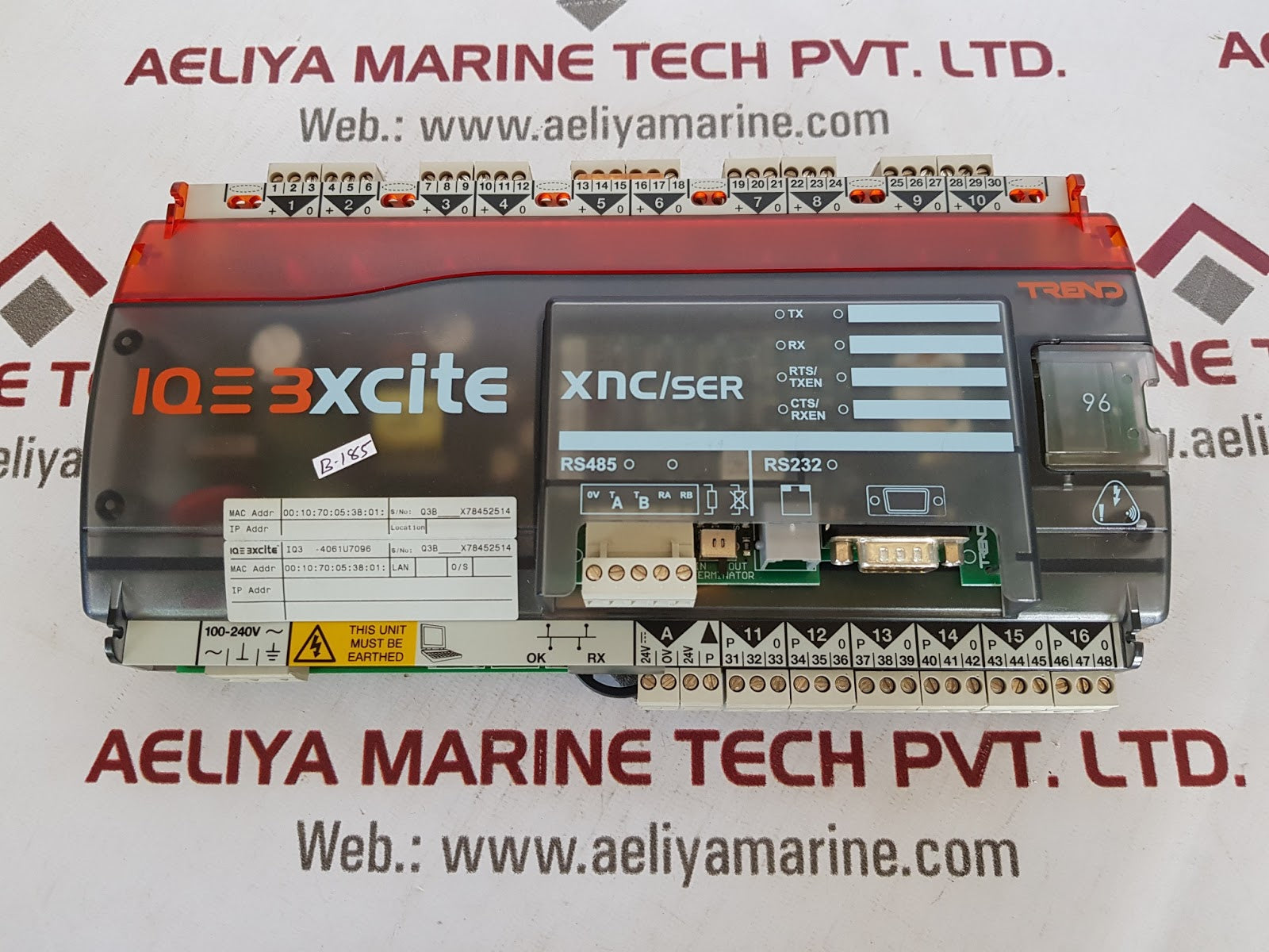 Trend Iq3Xcite/96/Xnc/Ser/100-240 Bms Controller 50/60Hz 46Va – Aeliya ...