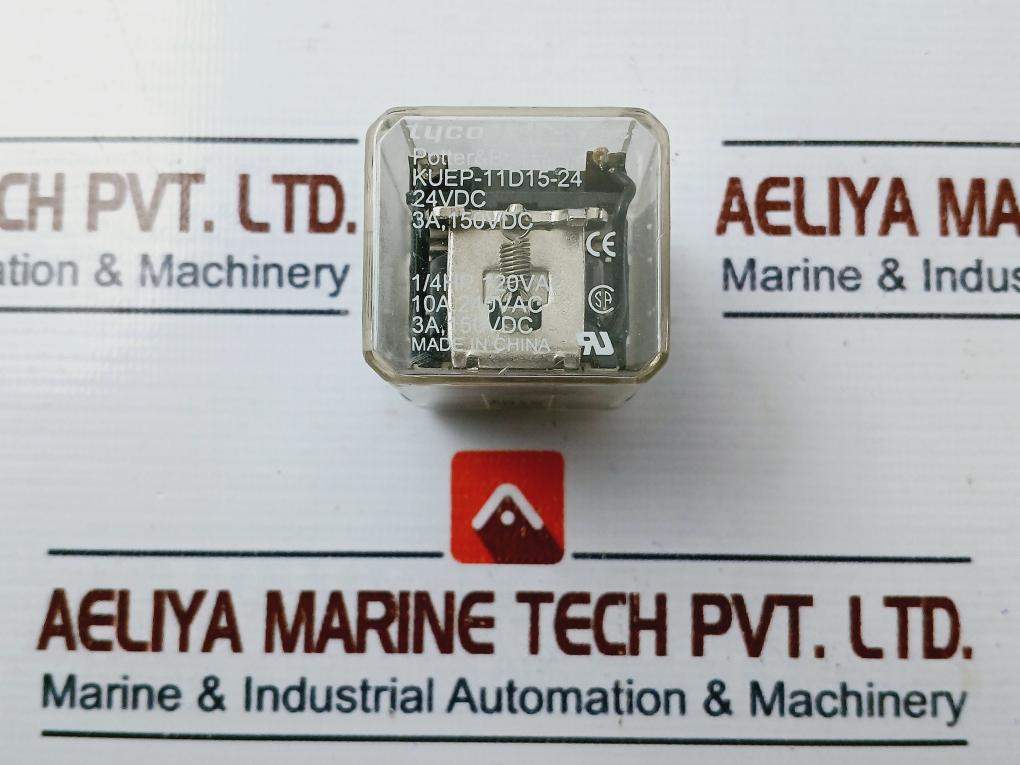 Tyco Electronics Kuep-11D15-24 Power Relay 24Vdc – Aeliya Marine Tech