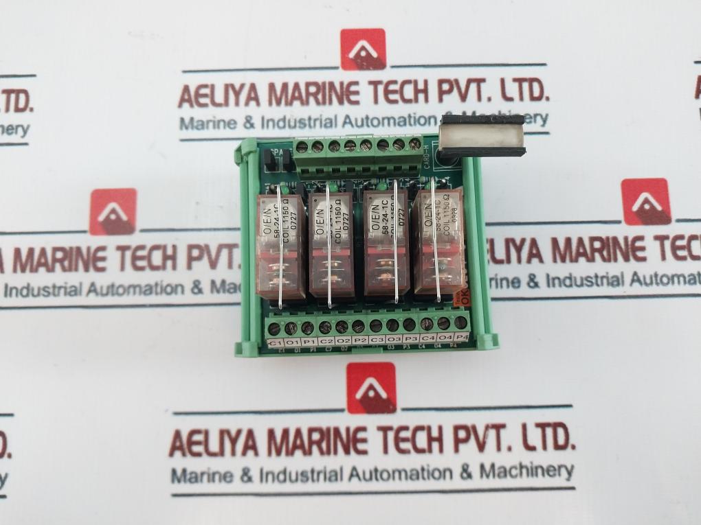 Ul Automation Ul04-c Relay Module Card-h, 24vdc – Aeliya Marine Tech