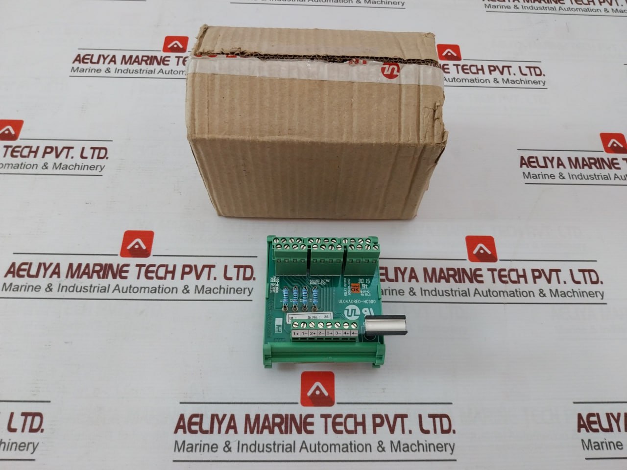 Ul Ul04Aored-hc900 Analog Input Output Module 94V-0 900A16-0101/900B01 ...