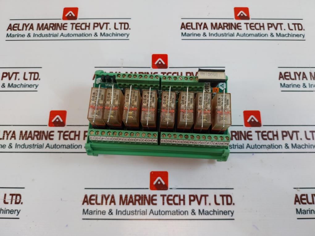 Ul Ul08-c 8-channel Relay Module 24Vdc – Aeliya Marine Tech