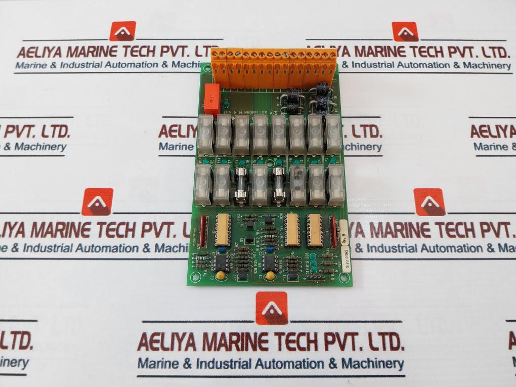 Ulstein Propeller Pdm1040 Power Distribution & Monitor Card Rev: B ...