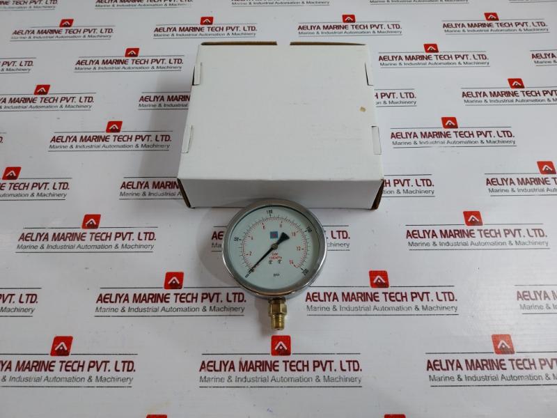 United Instrument 0-200 Psi Round Pressure Gauge 0-14 Bar – Aeliya ...