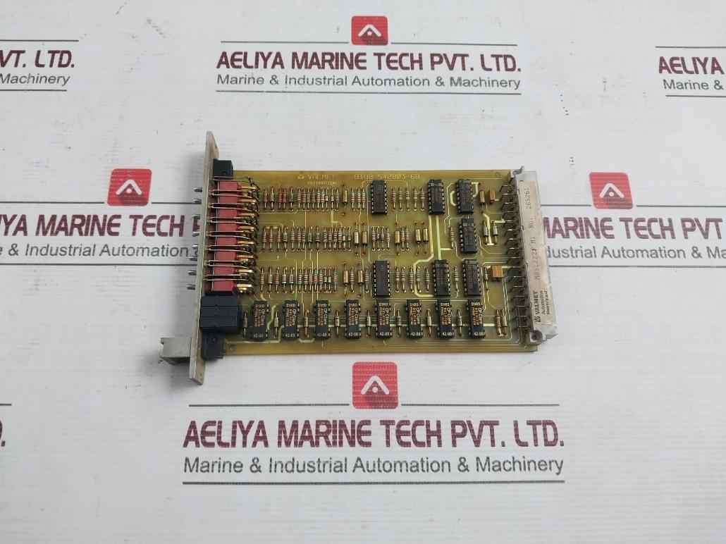 Valmet Automation Biu 8 A Binary Input Unit Pcb M8512221 M1 Mt045 ...