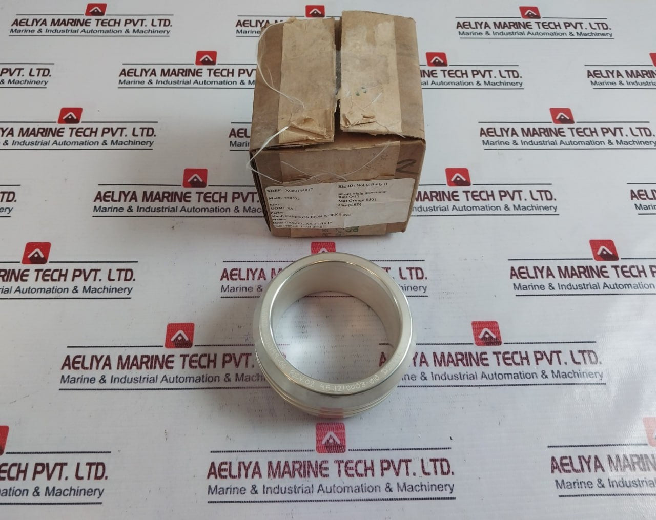 Vanco 2010199-06 Gasket Ring Ax 3-1/16 In Rev: 02 – Aeliya Marine Tech