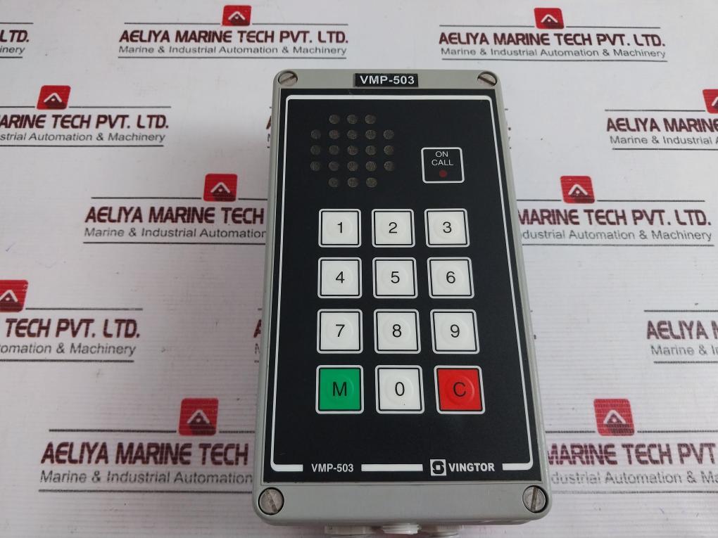 Vingtor Vmp-503 Main Station With Loudspeaker – Aeliya Marine Tech®