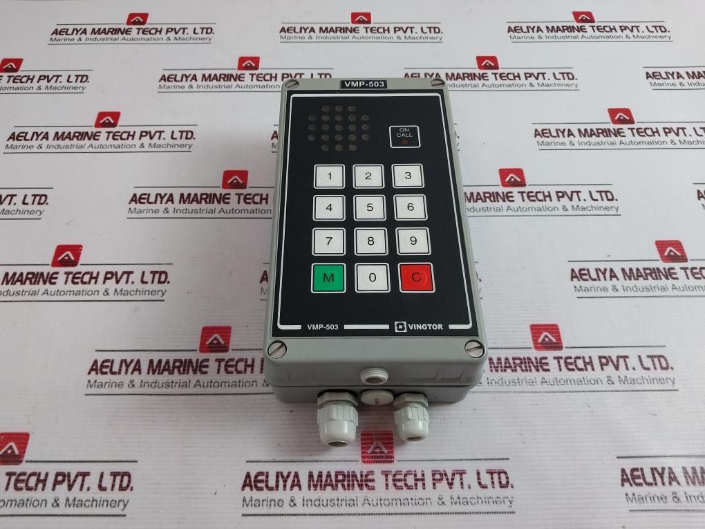 Vingtor Vmp-503 Main Station With Loudspeaker – Aeliya Marine Tech