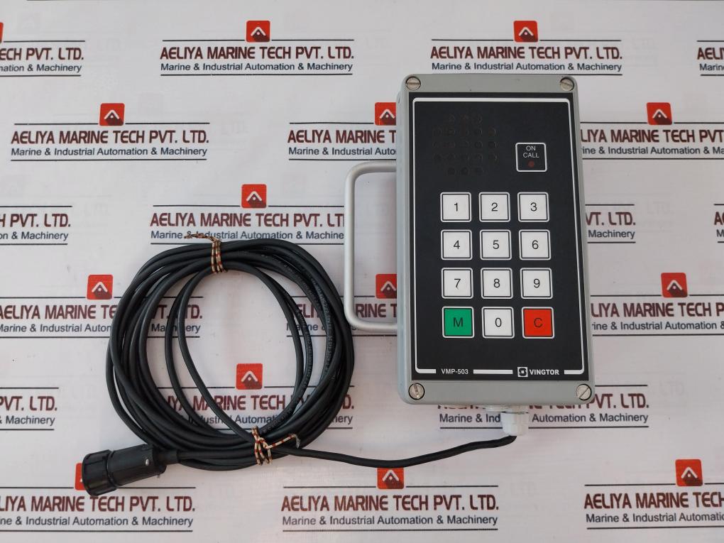 Vingtor Vmp-503Pa Main Station W/ Built-in Loudspeaker – Aeliya Marine Tech