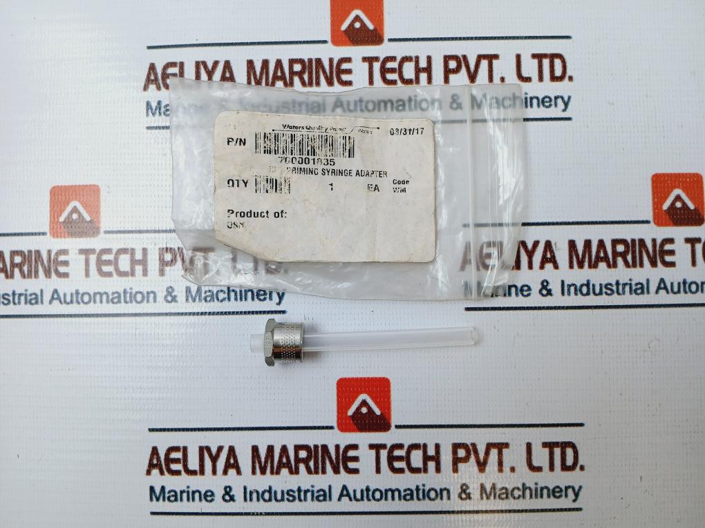 Waters 700001835 Priming Syringe Adapter – Aeliya Marine Tech