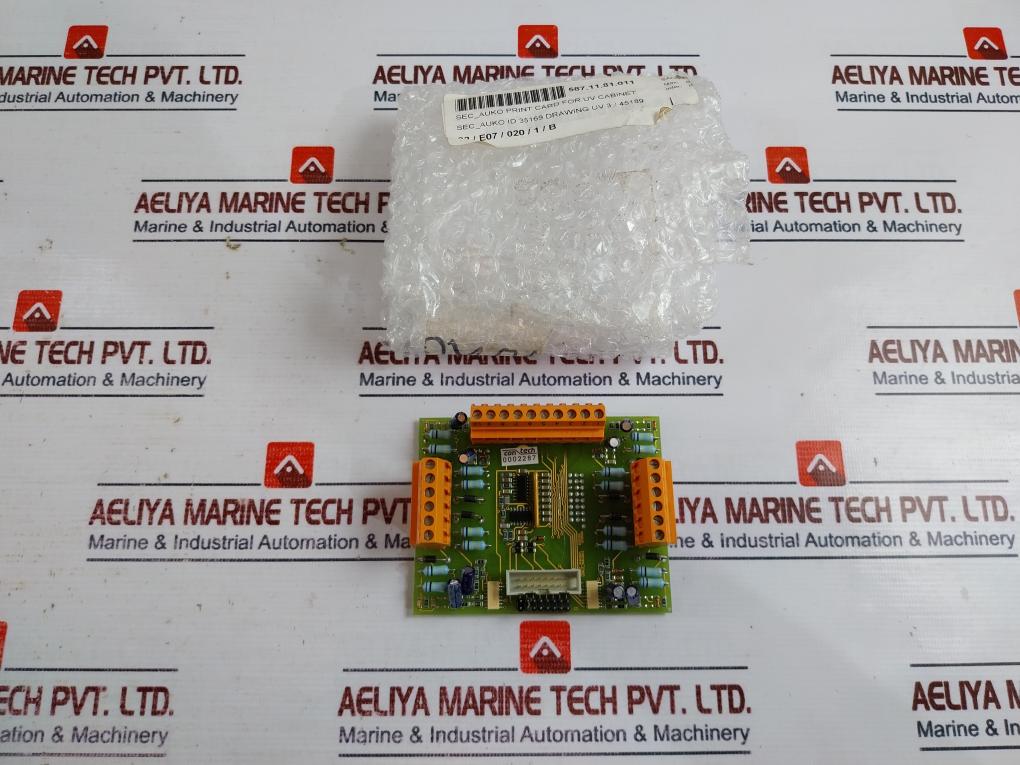 Wedeco 35169 Lamp Control Unit Sec-auko / Contech 0004795 – Aeliya ...