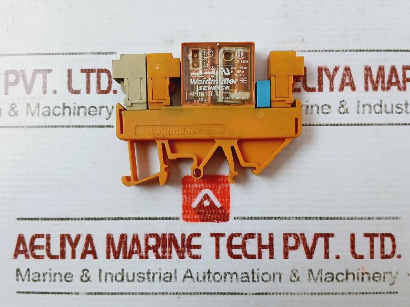 Weidmuller Rp 011110 Rack Mount Relay With Base 240Vac 110V – Aeliya ...