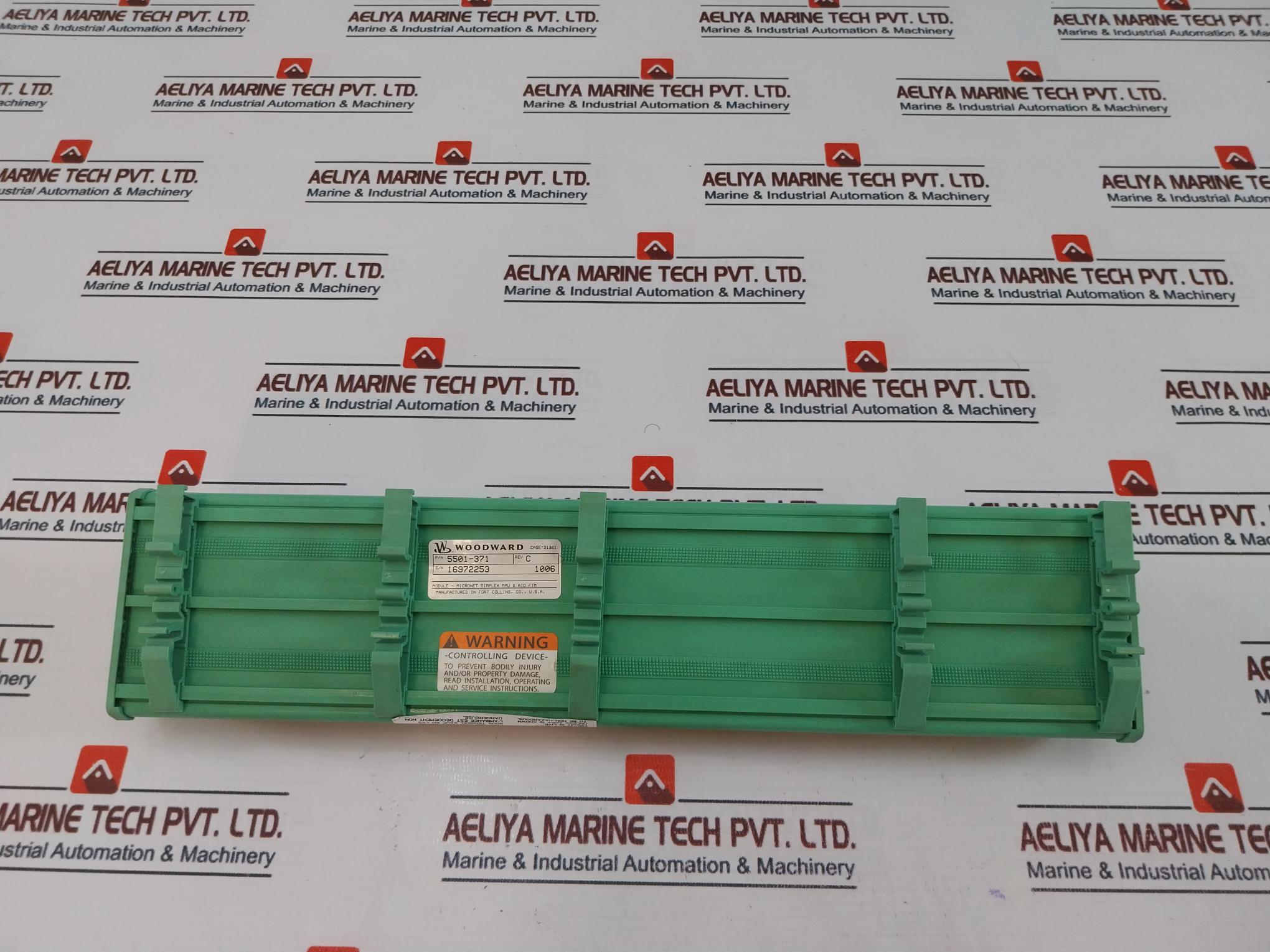 Woodward 5501-371 Micronet Simplex Mpu & Aio Ftm Interface Module ...