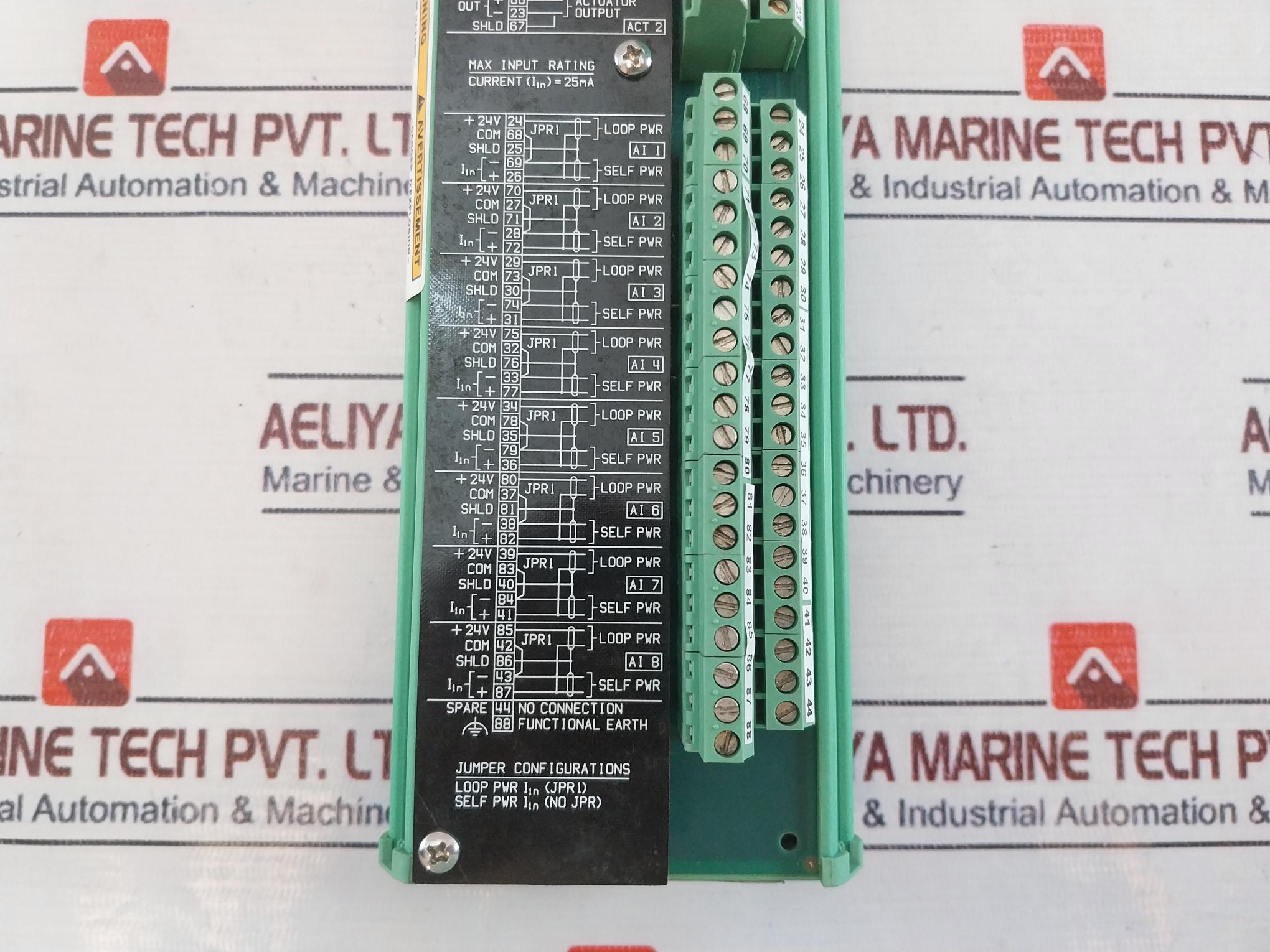 Woodward 5501-371 Micronet Simplex Mpu & Aio Ftm Interface Module ...