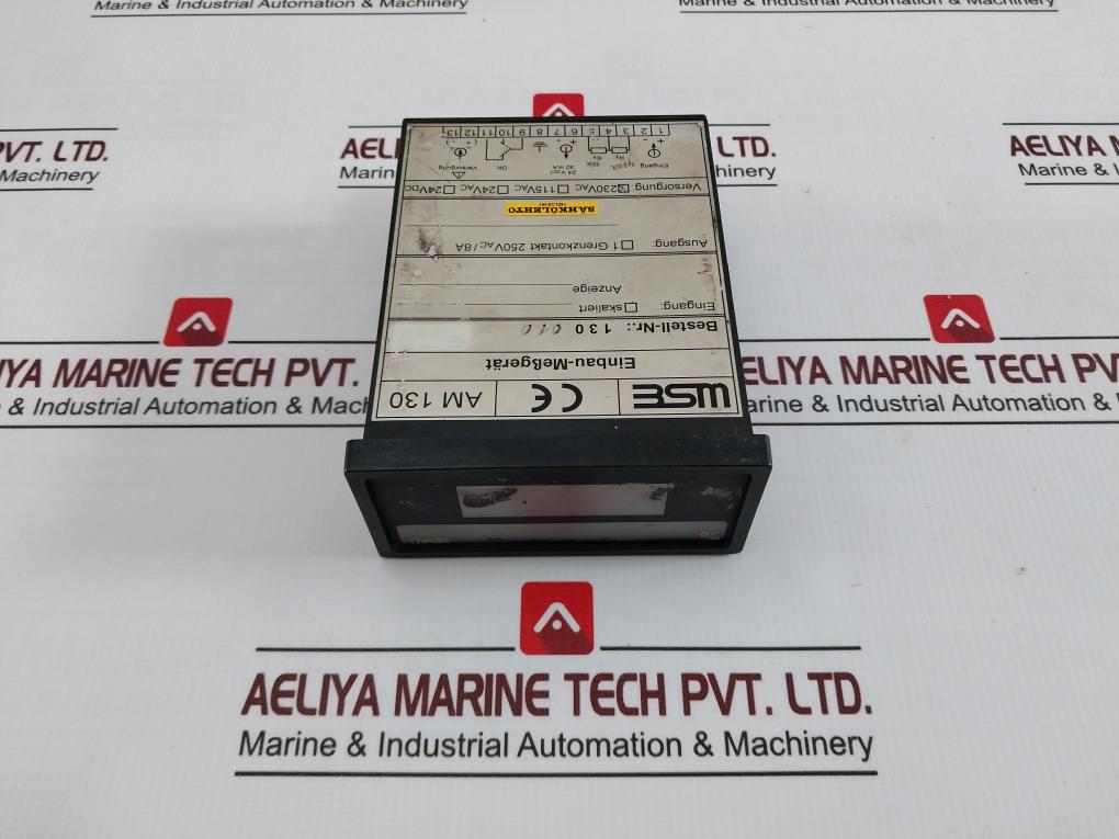 Wse Am 130 Processor Panel Meter 230Vac 24Vdc/30Ma – Aeliya Marine Tech