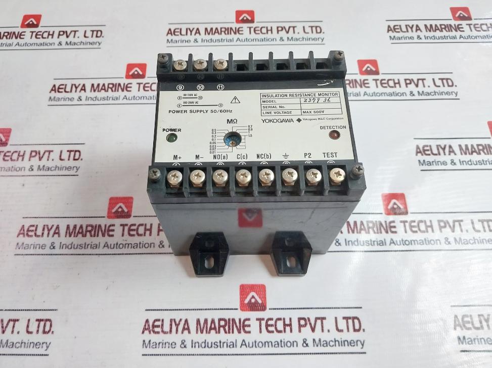 Yokogawa 237936 Insulation Resistance Monitor 62Tj0155 50/60Hz – Aeliya ...