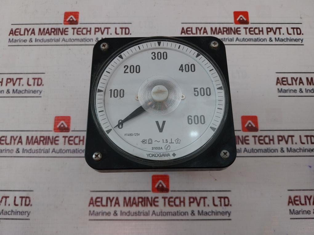 Yokogawa 0-600 V AC Voltmeter – Aeliya Marine Tech