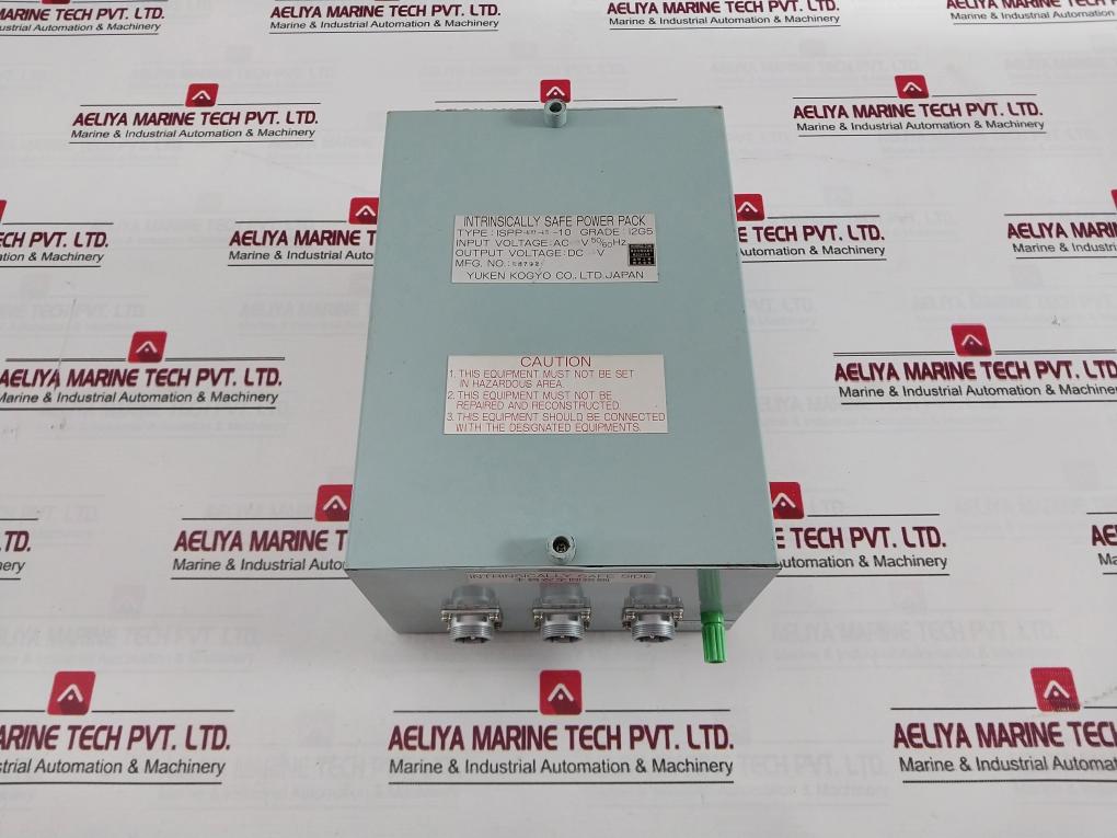 Yuken Kogyo Ispp-100-15-10 Intrinsically Safe Power Pack R8792 Ac100V ...