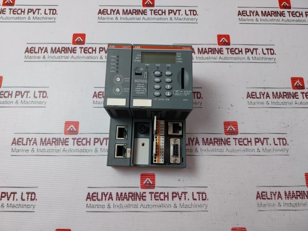 Abb 1Sap140300R0271 Central Processing Unit 1Mb Ethernet 24Vdc – Aeliya ...