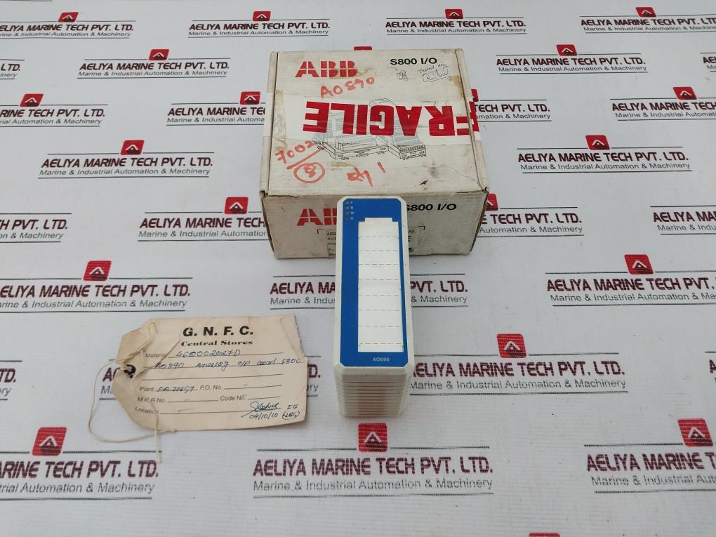 Abb Ao890 Analog Output Module 3Bsc690072R1 – Aeliya Marine Tech®