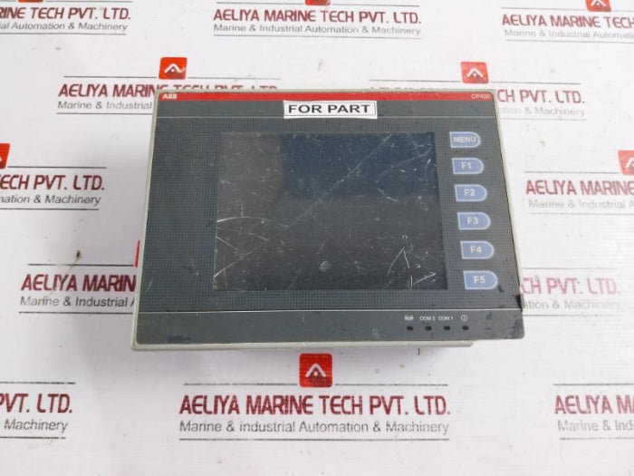 Abb Cp430 T-eth Control Panel 1 Menu 5 Defined Keys Touch Screen ...