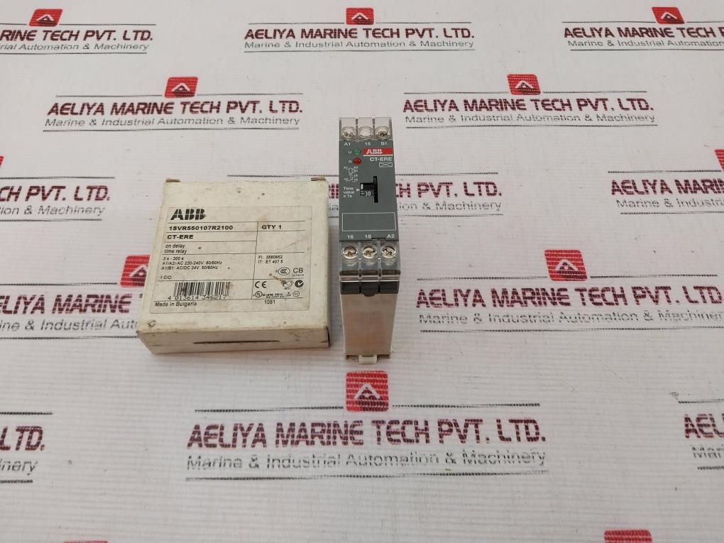Abb Ct-ere On Delay Time Relay 300V – Aeliya Marine Tech®