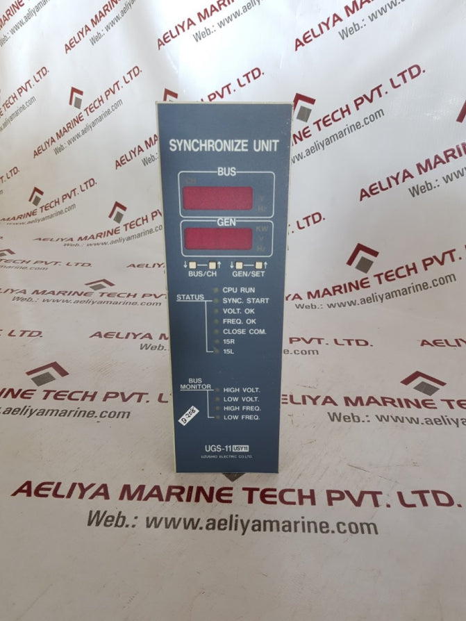 Uzushio electric ugs-11 usy11 synchronize unit for generators networks ...