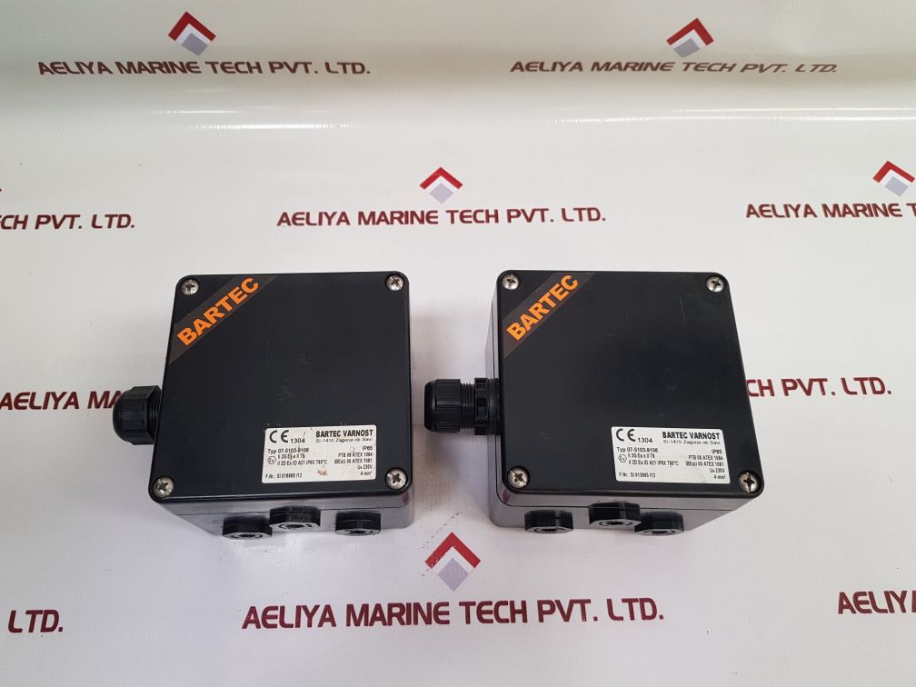 Bartec 07-5103-9106 Junction Box – Aeliya Marine Tech