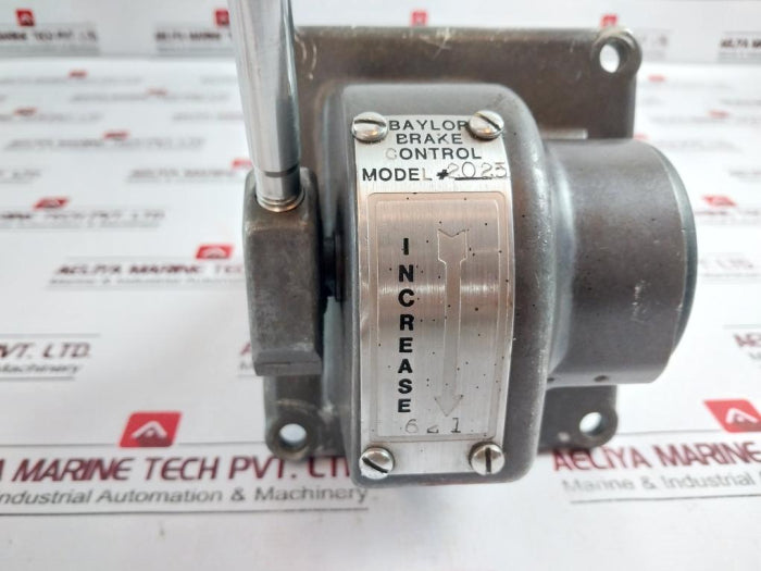 Baylor 2025 Brake Control Model – Aeliya Marine Tech