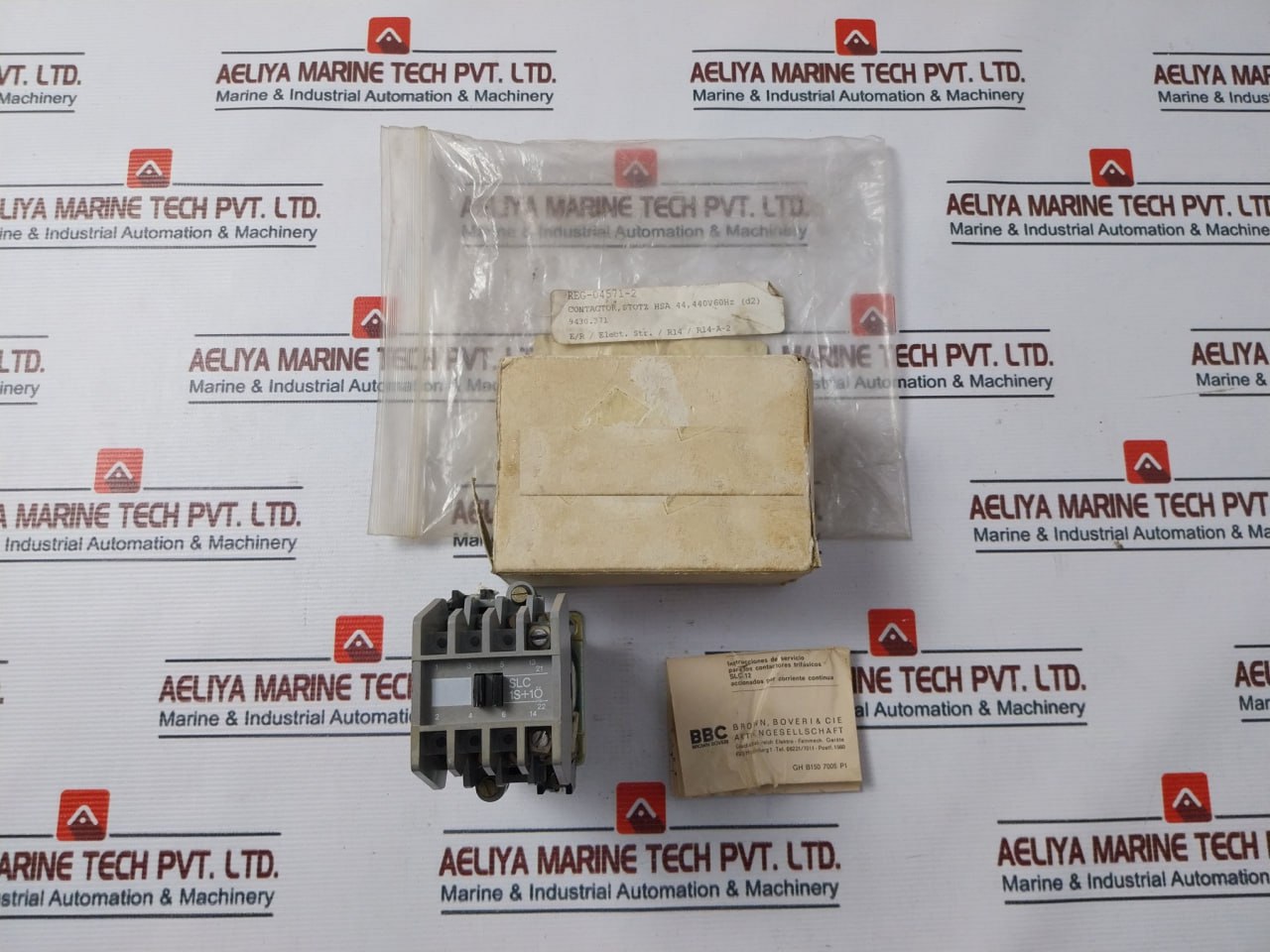 Bbc Slc12-ii B152 Contactor 20A 24 Volts Dc – Aeliya Marine Tech