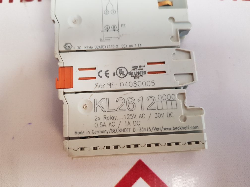 Beckhoff Kl2612 Relay Module – Aeliya Marine Tech®