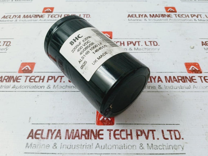 Bhc Als14B 1000 Lf Capacitor 400 Vdc – Aeliya Marine Tech