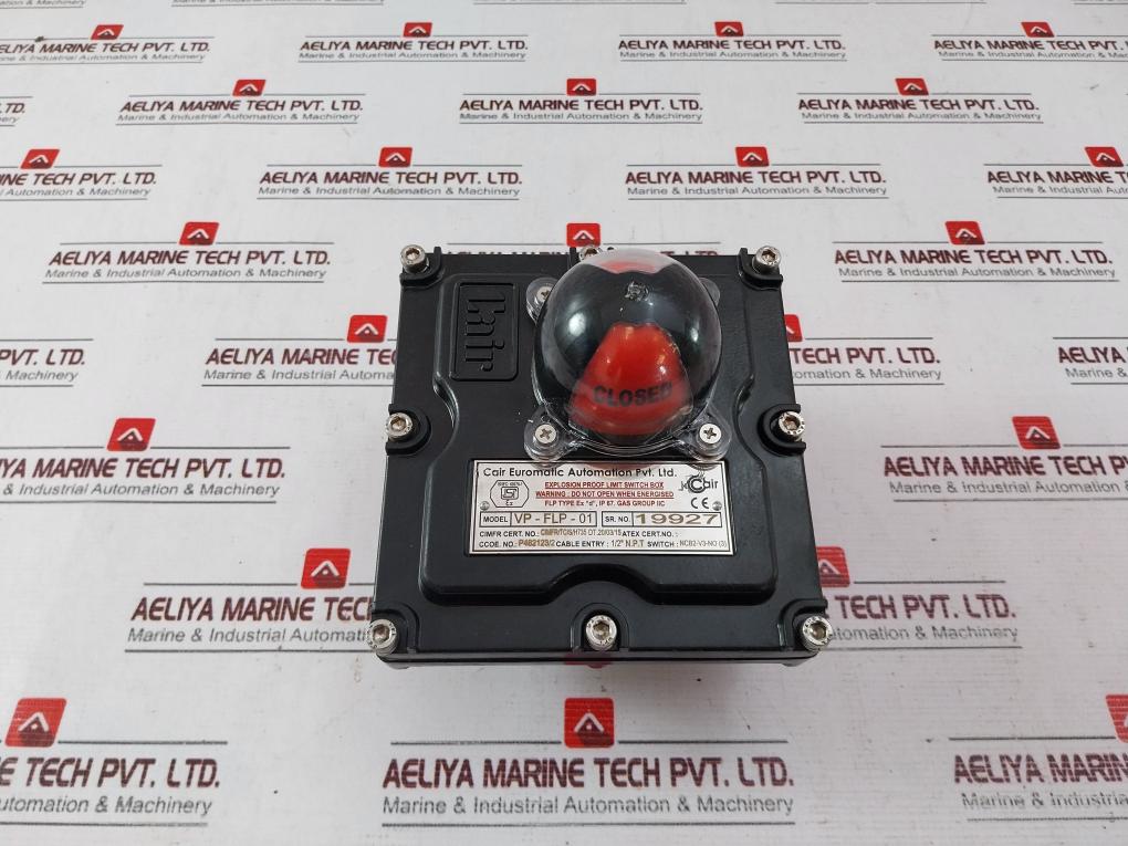 Cair Vp-flp-01 Explosion Proof Limit Switch Box – Aeliya Marine Tech