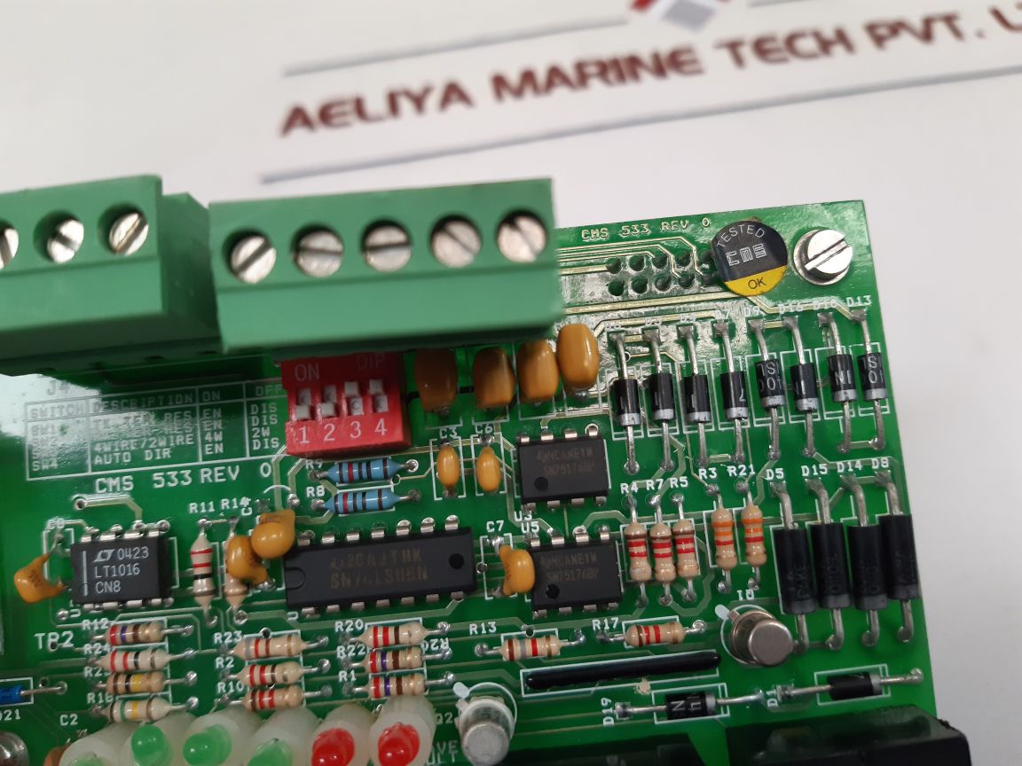 Cms 534 Pcb Card Rev 0 – Aeliya Marine Tech