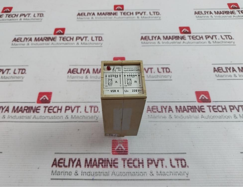 Comat Vsr 4 Amplifier Relay 220V 10A – Aeliya Marine Tech®