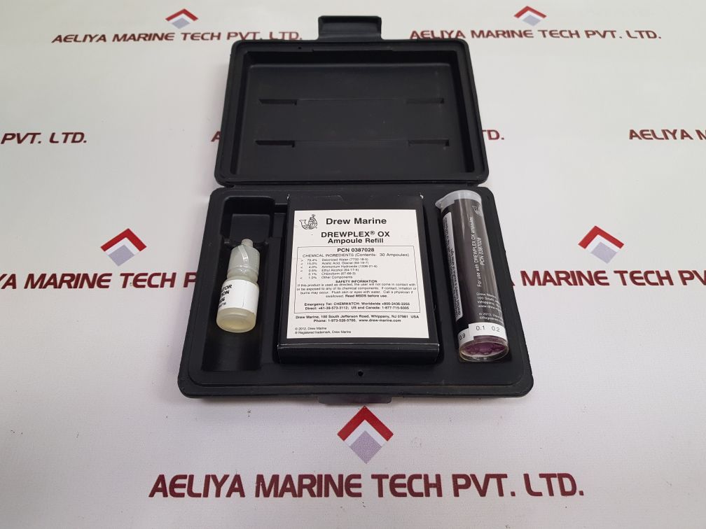 Drew Marine Pcn 0387010 Ampoule Test Kit – Aeliya Marine Tech