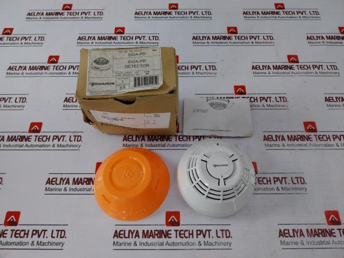 Edwards Siga-pd Intelligent Photoelectric Smoke Detector 0-49°C, Rev ...