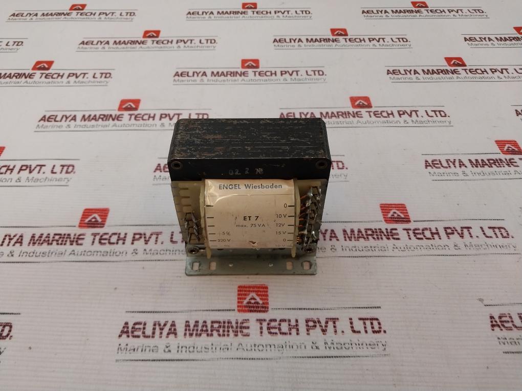 Eew Et 7 Transformer Max. 75 Va – Aeliya Marine Tech