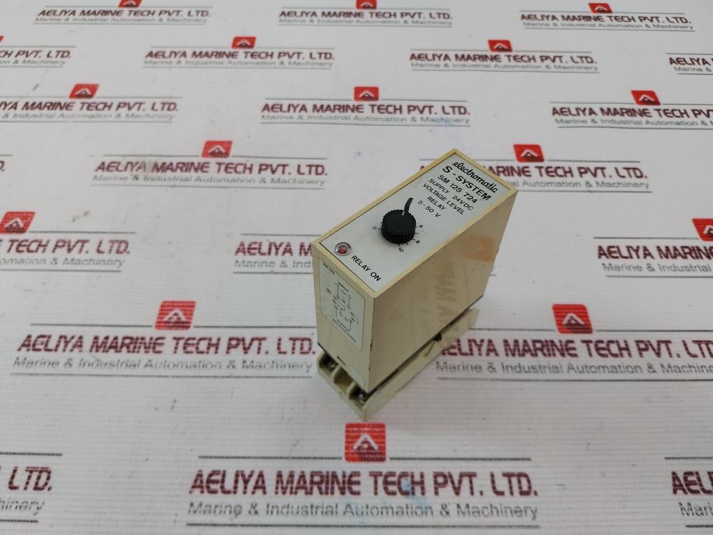 Electromatic Sm 125 724 Voltage Level Relay 24Vdc – Aeliya Marine Tech