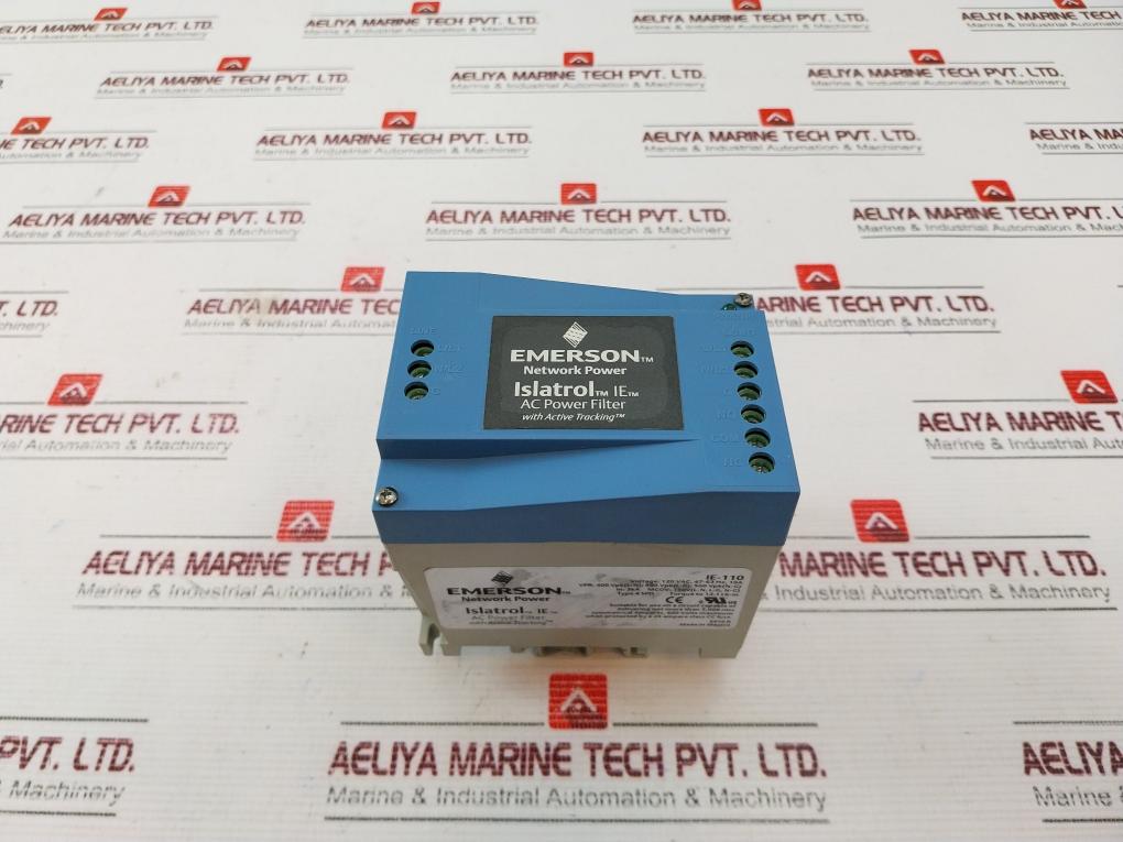 Emerson Ie-110 Ac Power Filter 150V – Aeliya Marine Tech®