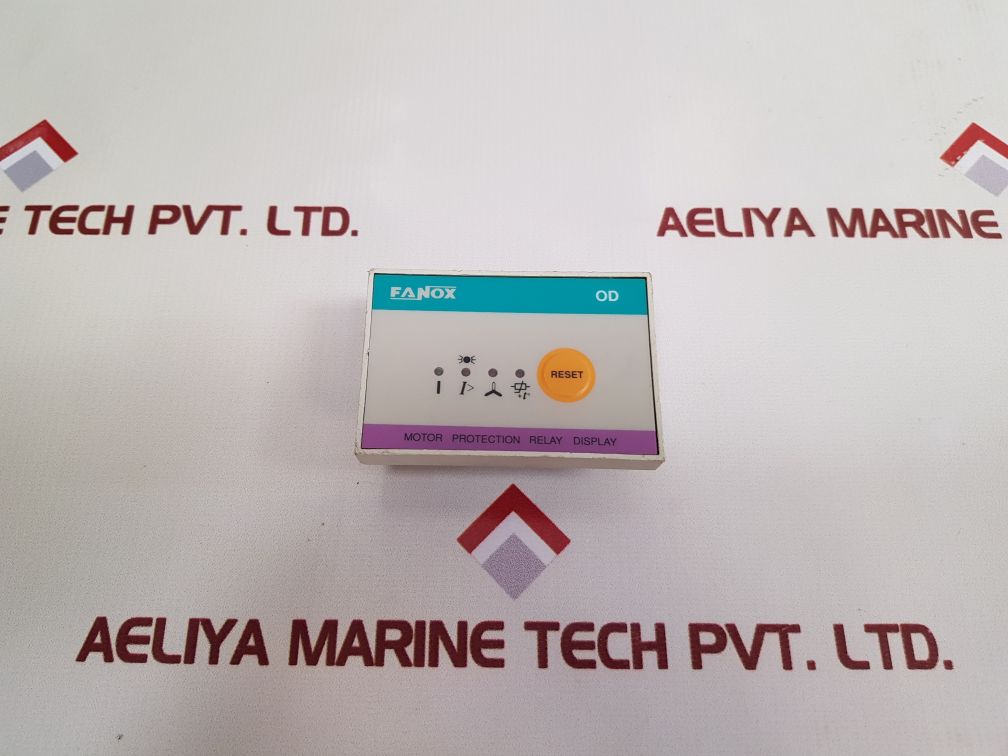 Fanox Od Motor Protection Relay Display – Aeliya Marine Tech