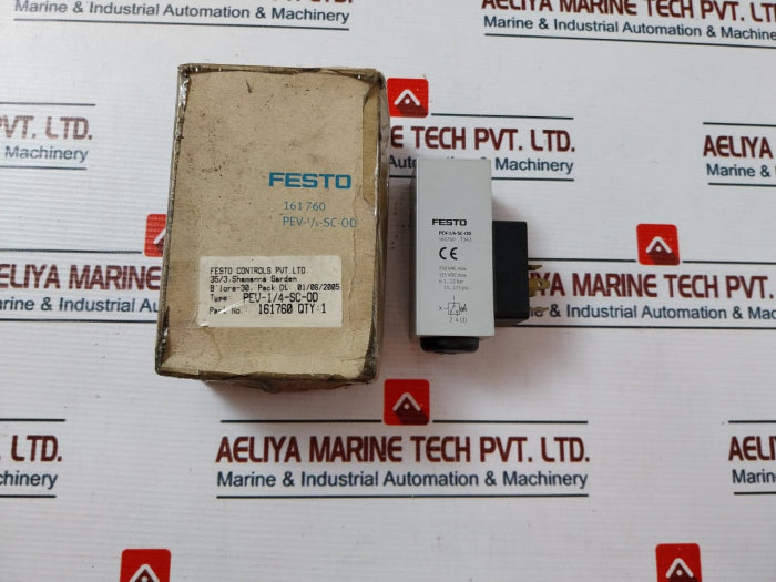 Festo Controls Pev-1/4-sc-od Pressure Switch 161760 – Aeliya Marine Tech