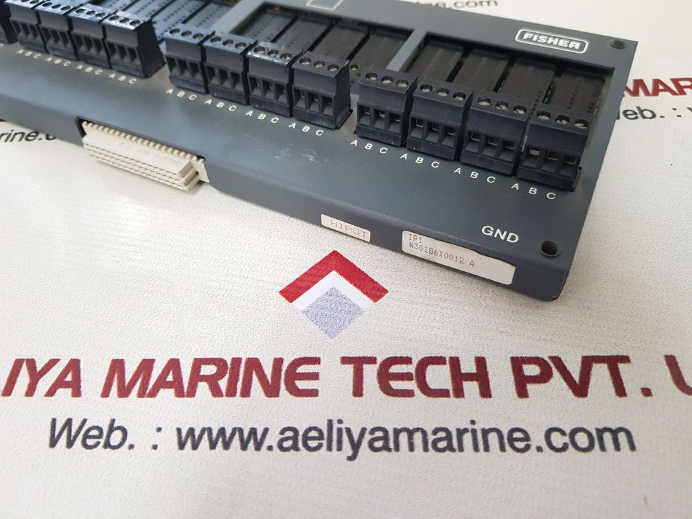 Fisher Ir1 W30186X0012 A Module Rack – Aeliya Marine Tech