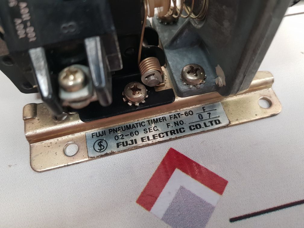 Fuji Electric Fat-60F Pneumatic Timer – Aeliya Marine Tech