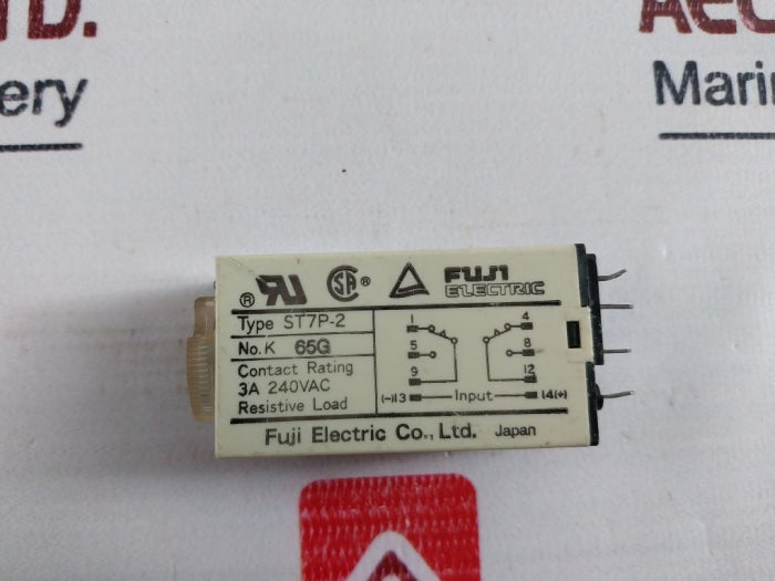 Fuji Electric St7P-2 Timer Relay 0-30 Sec Ac100V – Aeliya Marine Tech