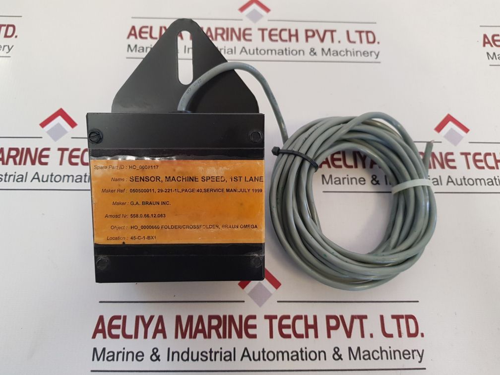G.A. Braun 050500011 Sensor – Aeliya Marine Tech®