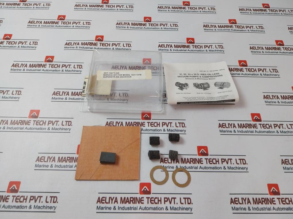 Gast K219 Service Kit For 1531-107B – Aeliya Marine Tech