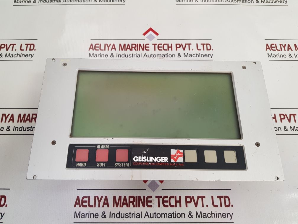 Geislinger GMS D250/5 Display DE103/2 Alarm System – Aeliya Marine Tech