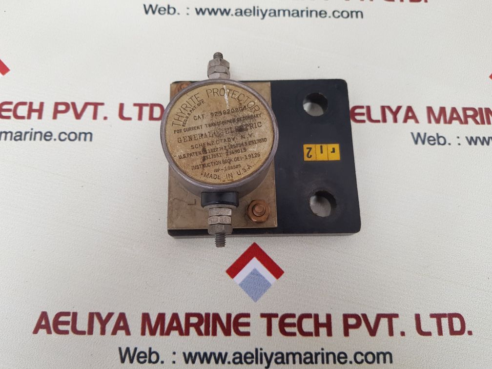 General Electric 9238208G4 Thyrite Protector – Aeliya Marine Tech